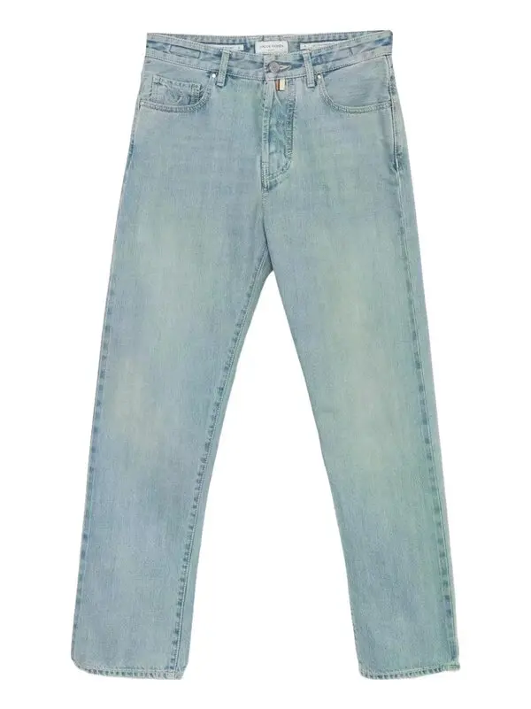 Jacob Cohen Cotton Five-pocket Jeans - Blue