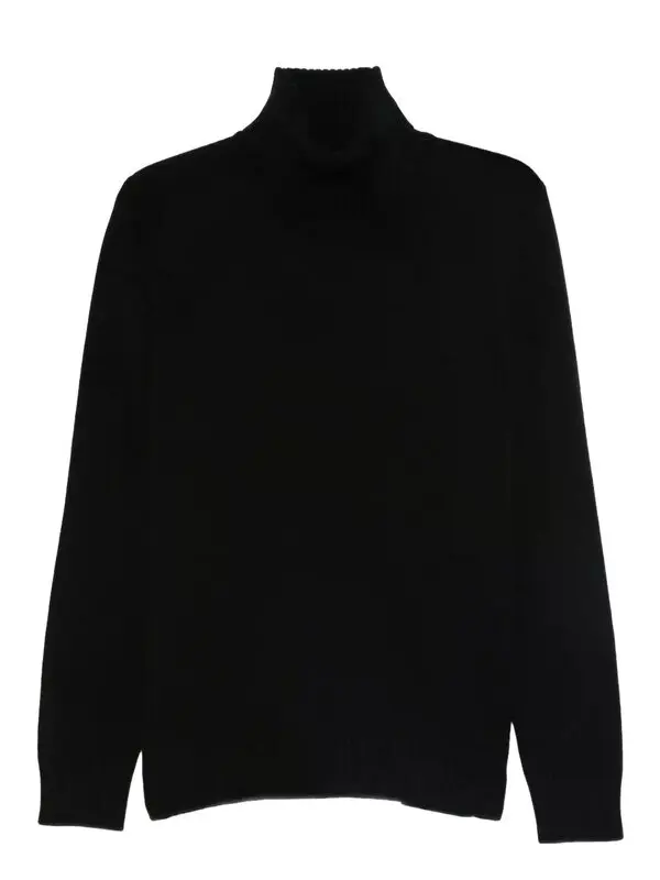 ROBERTO COLLINA Turtleneck Sweater - Black