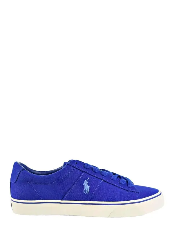 Polo Ralph Lauren Logo Detail Lace-up Sneakers - Blue