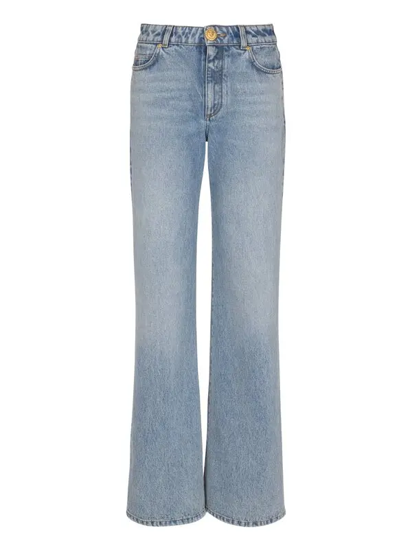 Balmain Straight-leg Jeans - Blue