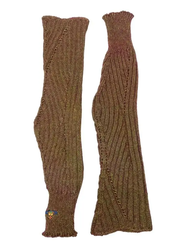 VIVIENNE WESTWOOD Mary Arm Warmers - Gold