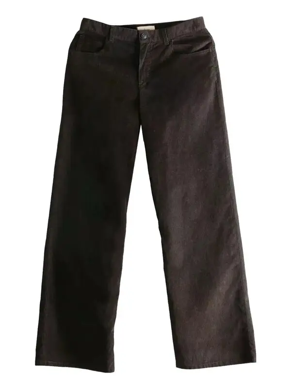 THE ROW Eglitta Corduroy Trousers - Brown