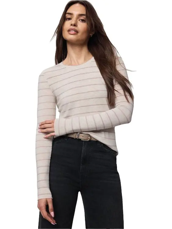 Splendid Striped Bamboo Long Sleeve Tee - Stripe