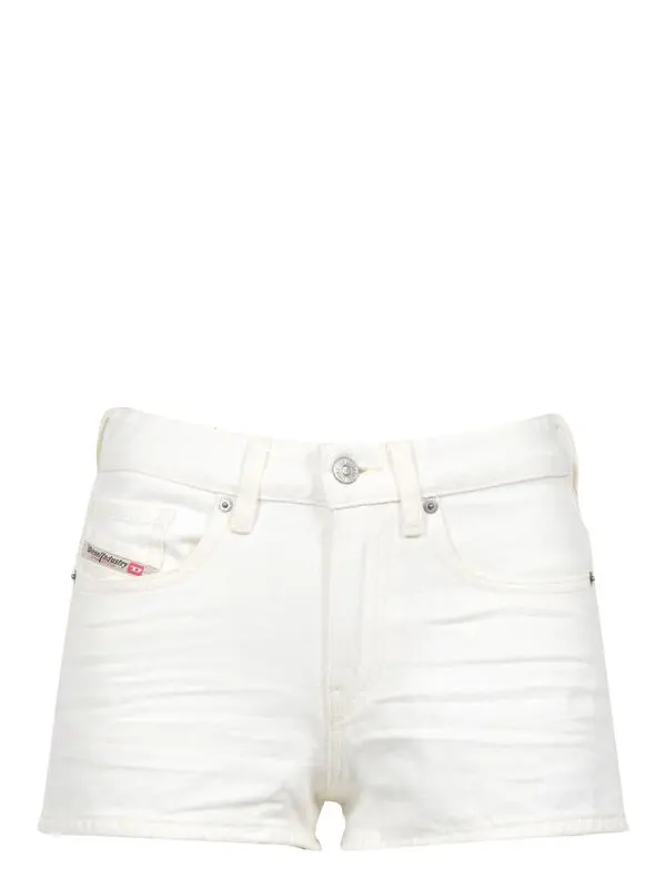 DIESEL® Denim Low Rise Shorts - White