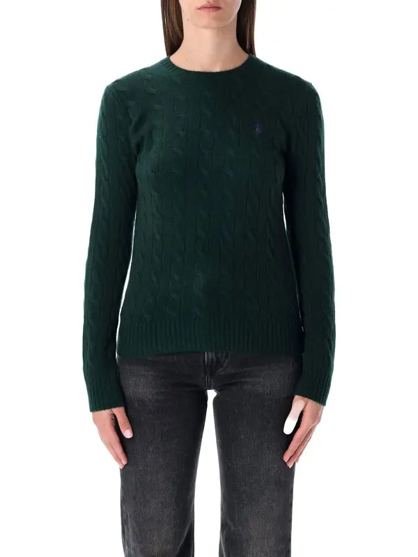 Polo Ralph Lauren Cable Knit Sweater - College Green
