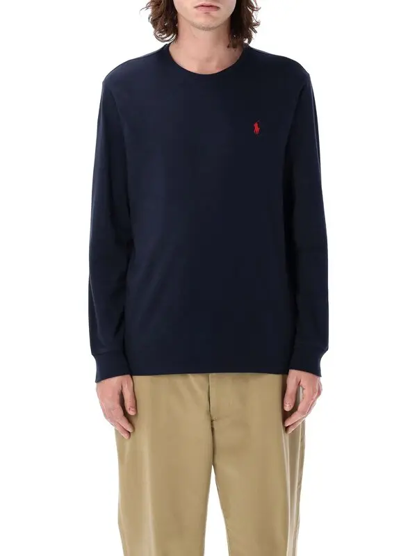 Polo Ralph Lauren Classic Fit Jersey Long-sleeve T-shirt - Ink