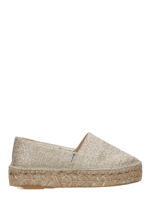 ESPADRILLES Metallic - Grey