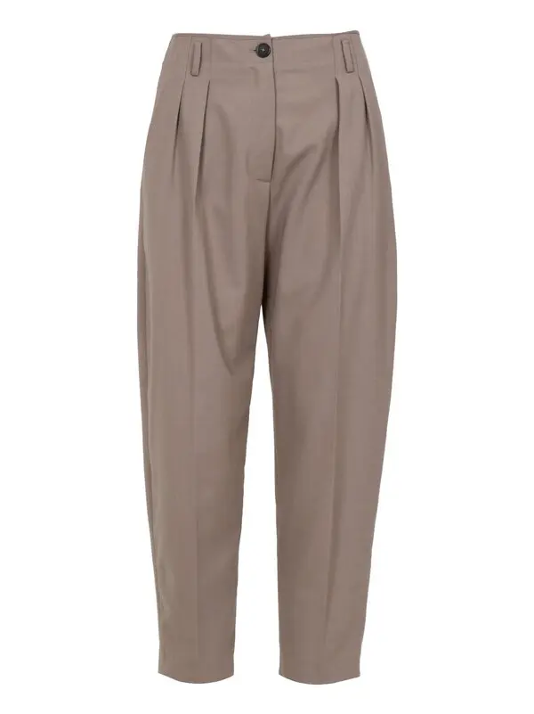 Erika Cavallini Banana Trousers - Beige