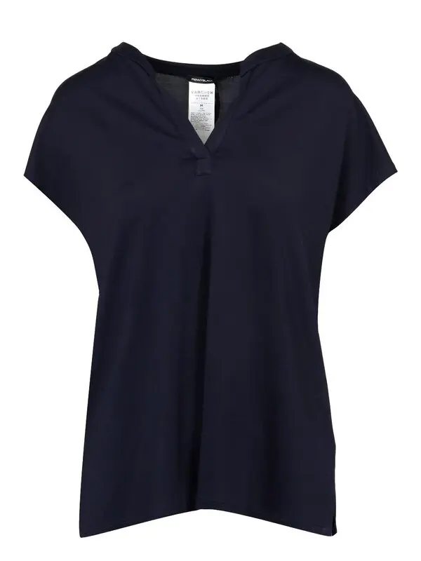 PENNY BLACK Stretch Jersey Pique Top - Blue