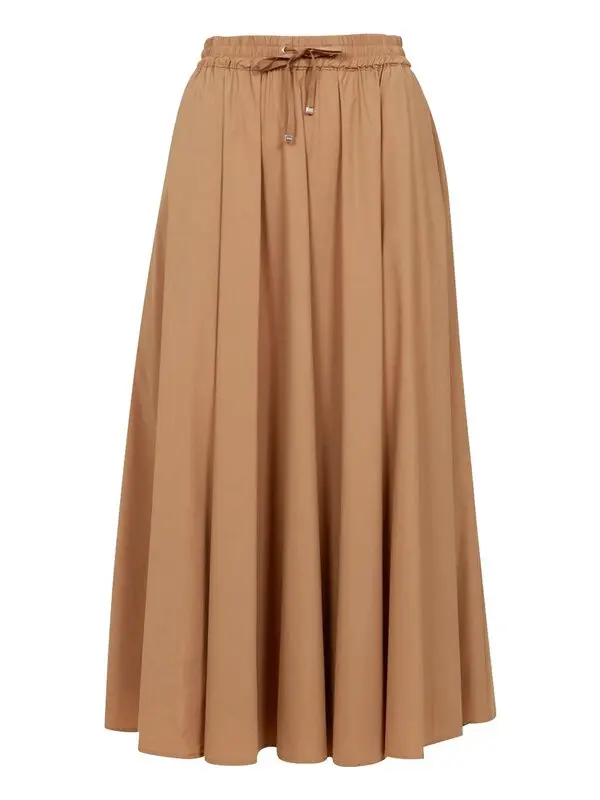 Herno Flared Skirt - Camel