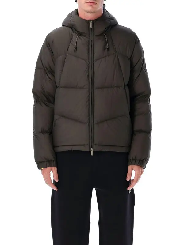 K-WAY Quill Thermo Light Ripstop Jacket - Black/olive