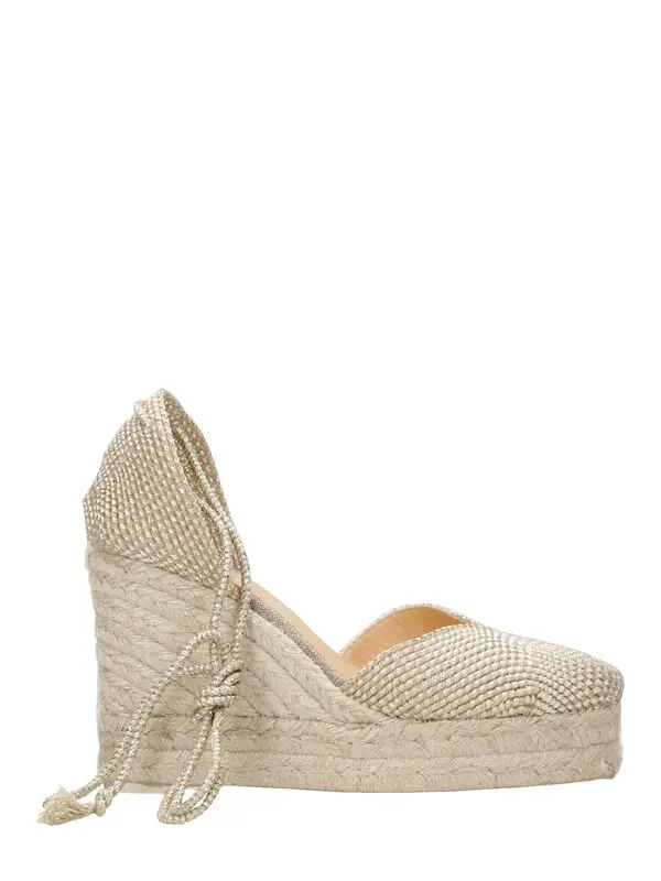 CastaÑer Wedge Espadrilles - Golden