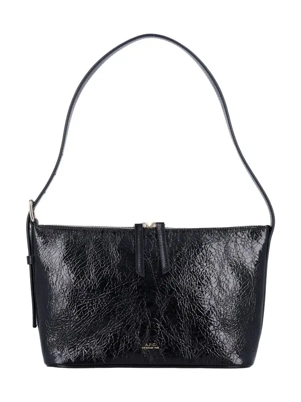 A.p.c. Vera Shoulder Bag - Black