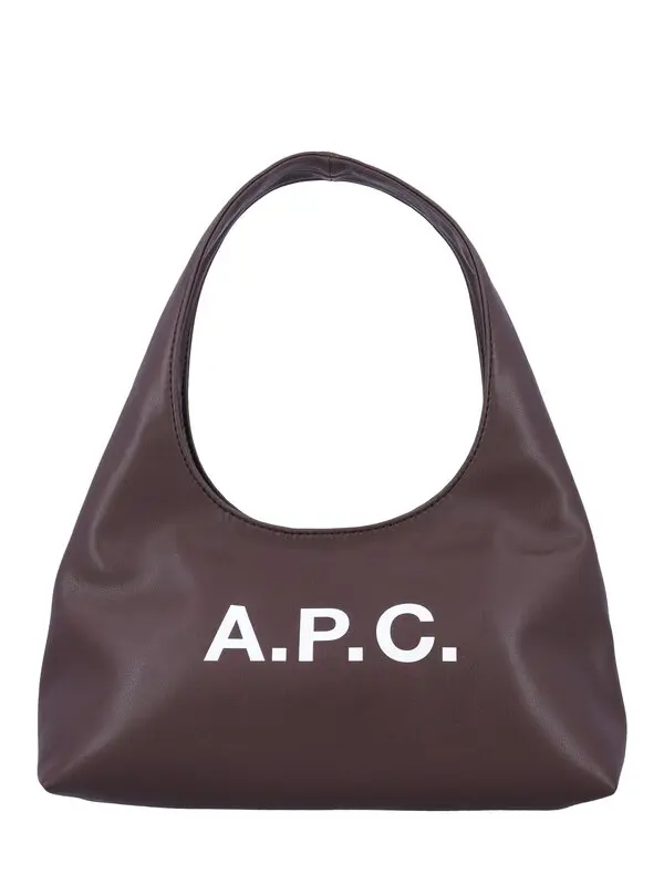 A.p.c. Baby Ninon Shoulder Bag - Dark Brown