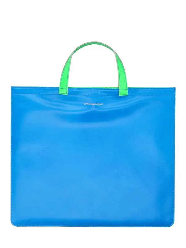 Comme Des Garçons Tote Bag - Blue