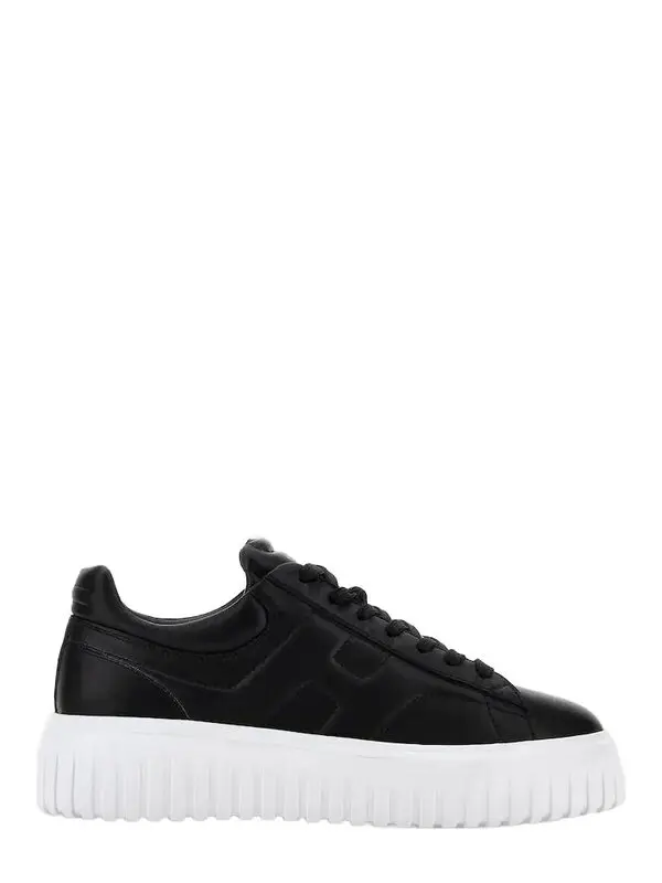 Hogan H-stripes Sneakers - Black