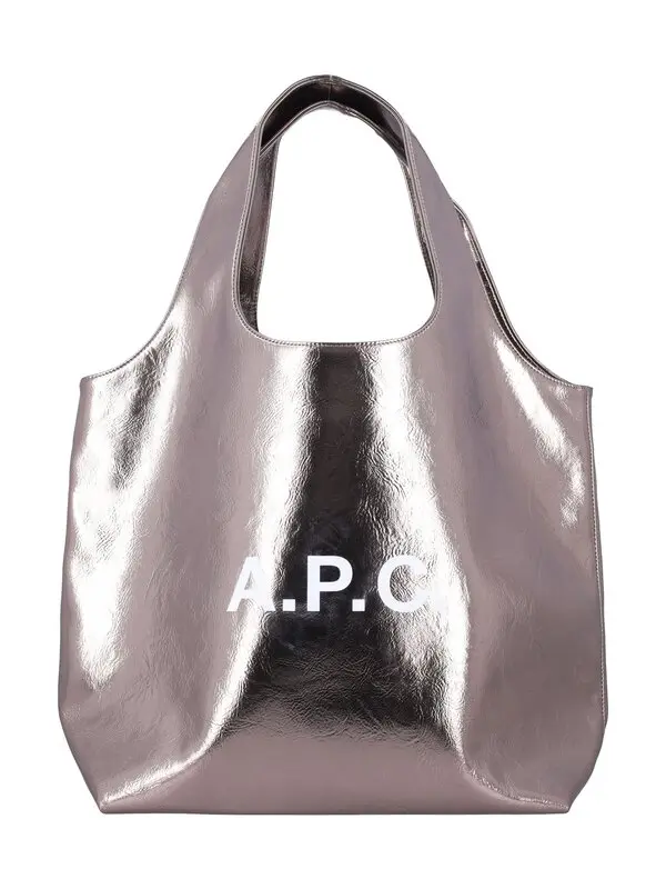 A.p.c. Ninon Tote Bag - Dark Silver