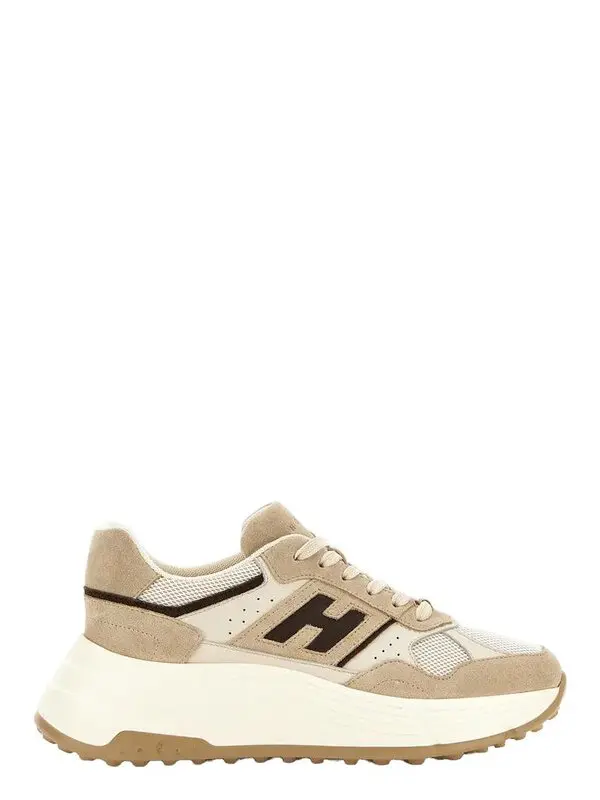 Hogan Hi Fi Sneakers - Beige