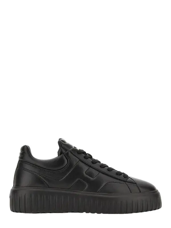 Hogan H-stripes Sneakers - Black