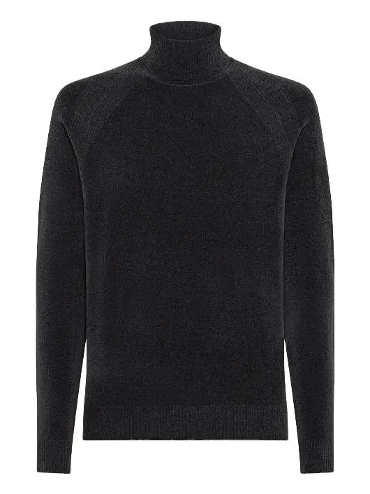 RRD Velvet Turtleneck Knit - Grey