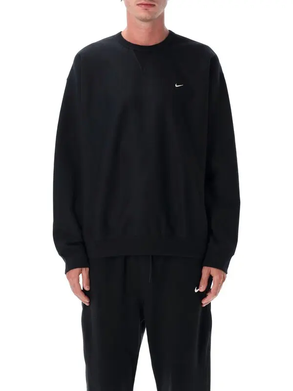 Nike Solo Swoosh Sweatshirt - Black