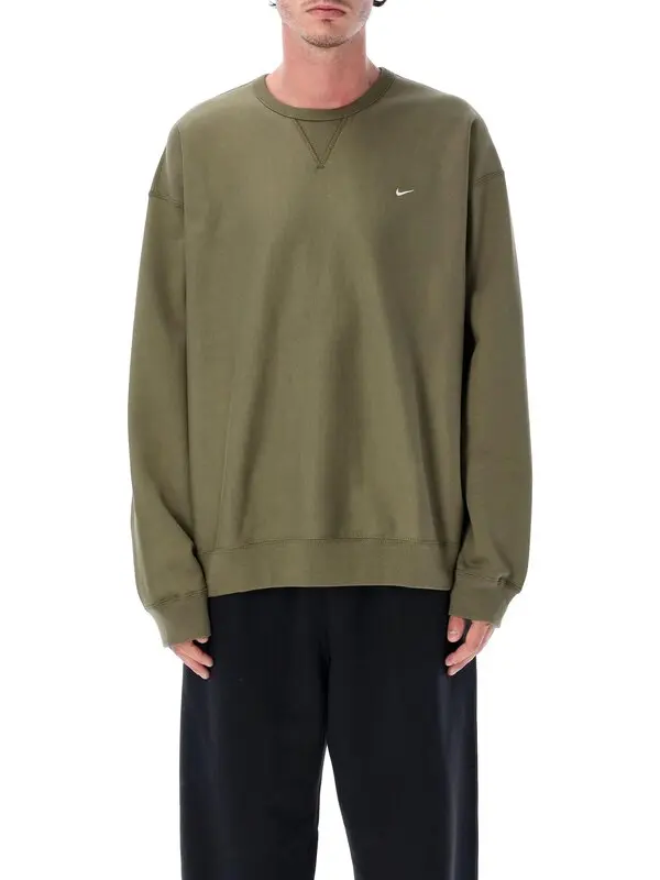 Nike Solo Swoosh Sweatshirt - Medium Olive