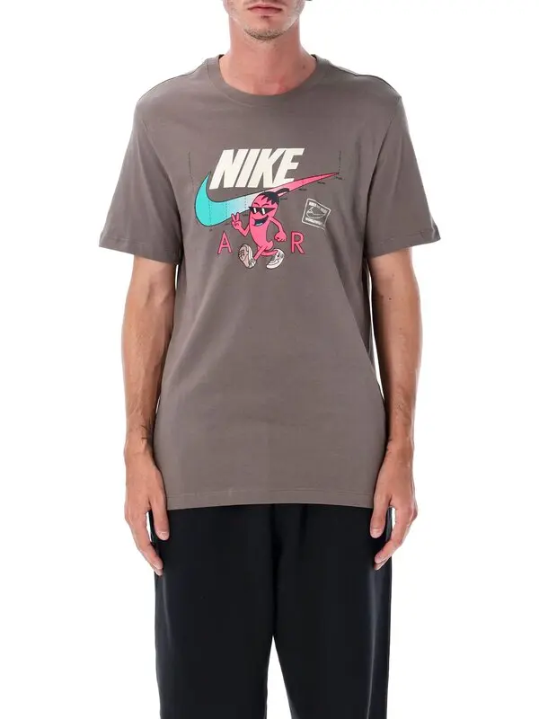 Nike Cotton Sportswear T-shirt - Cave Stone