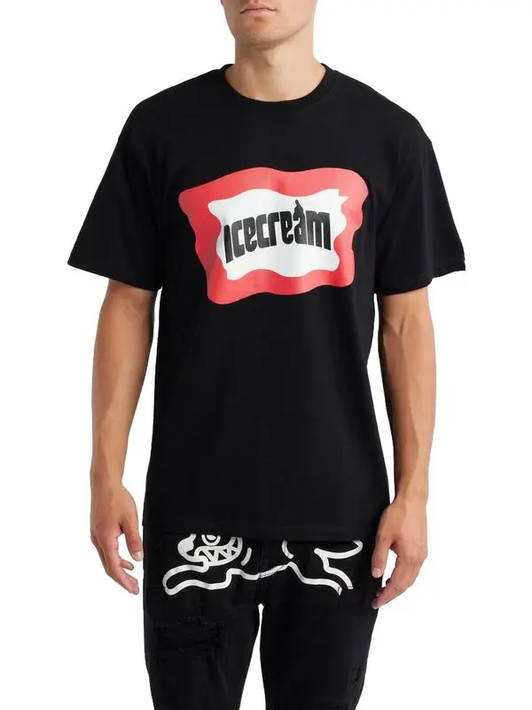 ICECREAM Games Graphic T-shirt - Black