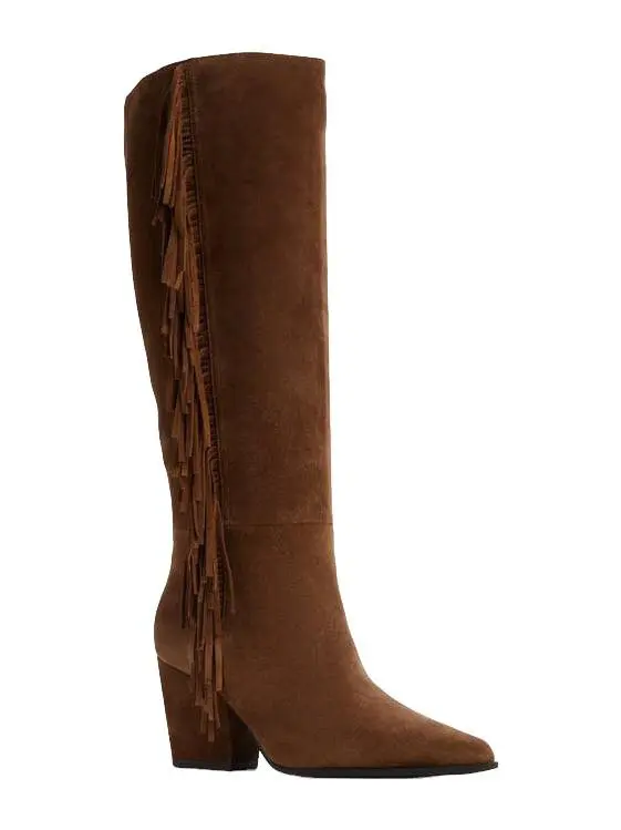 Aldo Kaelya Knee High Boots - Dark Brown