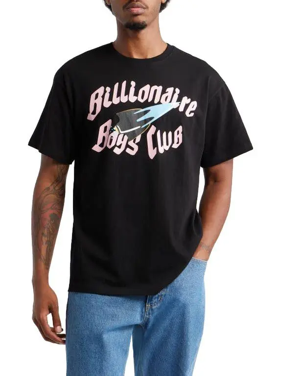BILLIONAIRE BOYS CLUB Voyage Graphic T-shirt - Black
