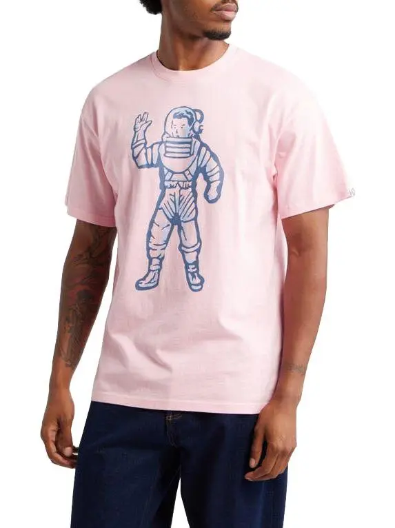 BILLIONAIRE BOYS CLUB Astronaut Dot Graphic T-shirt - Candy Pink
