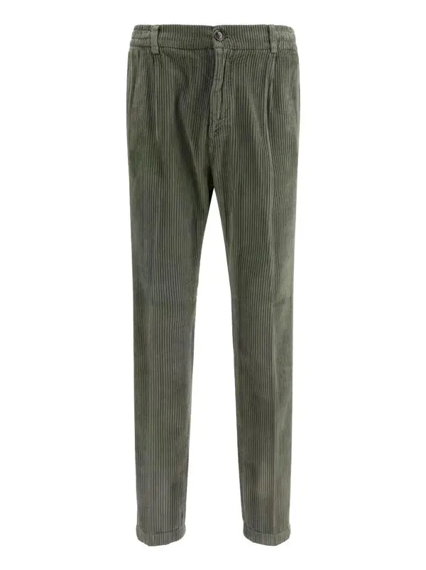 CRUNA Mitte Corduroy Trousers - Green