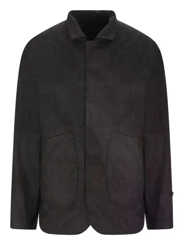 MASSIMO OSTI STUDIO Patch-pocket Blazer - Black