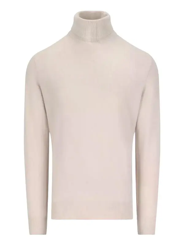 Loro Piana Turtleneck Cashmere Sweater - Grey