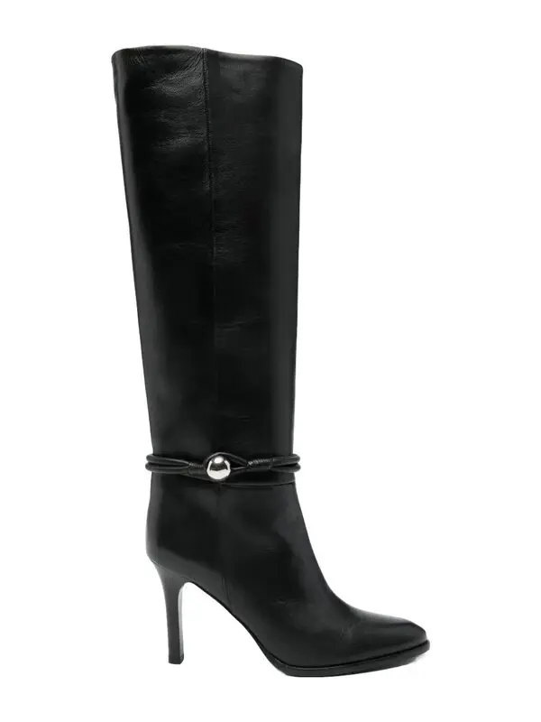 Isabel Marant Ieva Button-detail Boots - Black