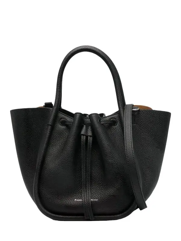 Proenza Schouler Small Ruched Tote Bag - Black