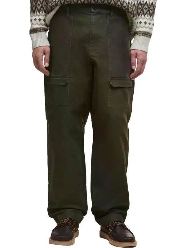 Barbour Cargo Pocket Trousers - Green