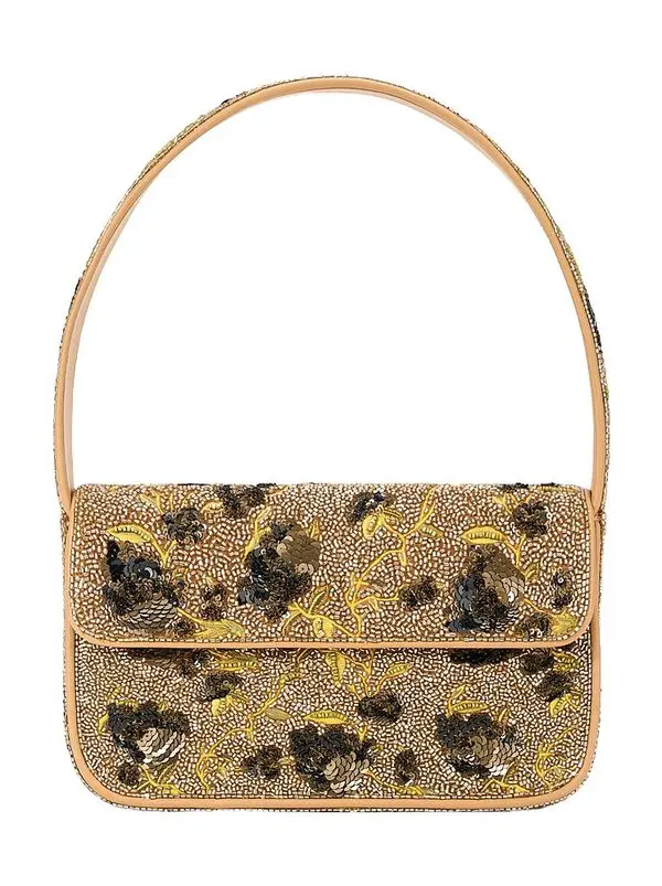 Staud Tommy Beaded Bag - Vintage Floral
