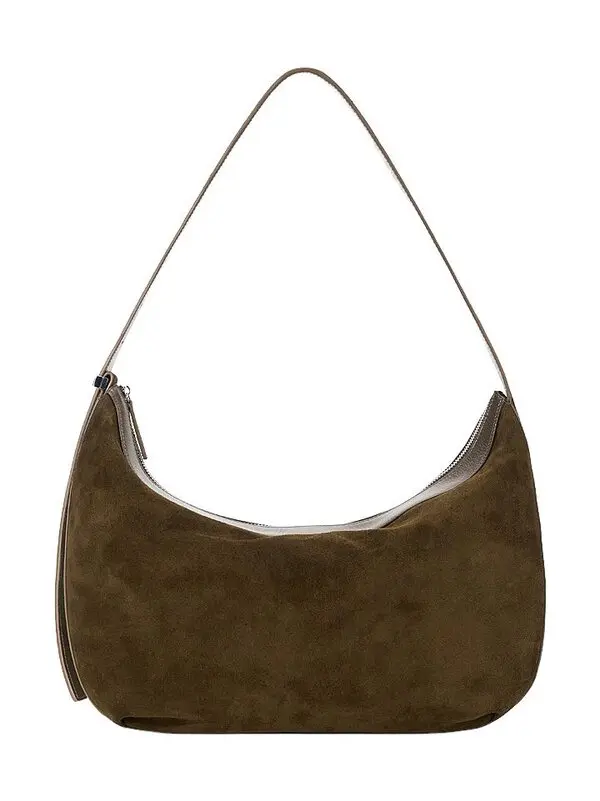 Staud Large Demy Shoulder Bag - Truffle