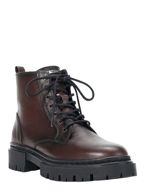 Staud Henry Combat Boots - Espresso