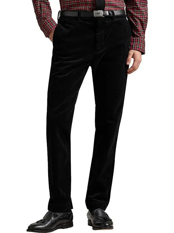 Polo Ralph Lauren Andover Slim Fit Stretch Corduroy Pant - Black