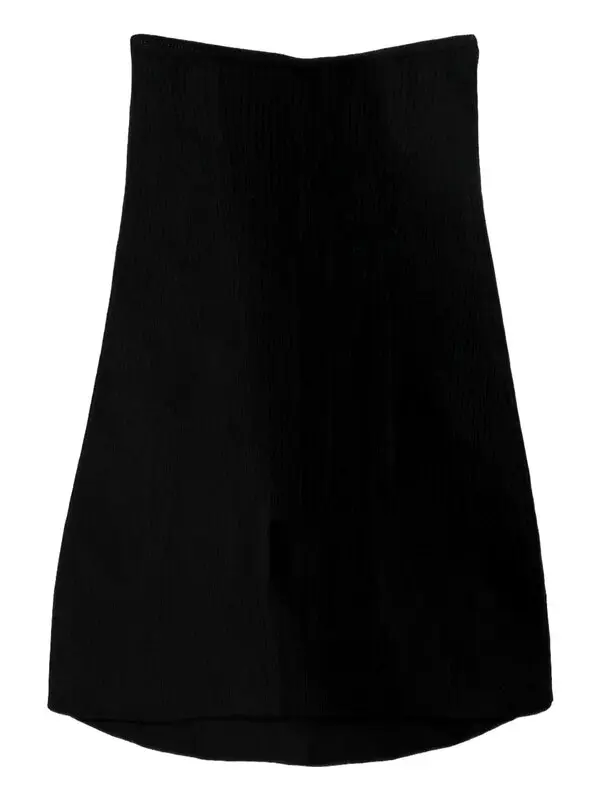 Rick Owens Knitted Skirt - Black