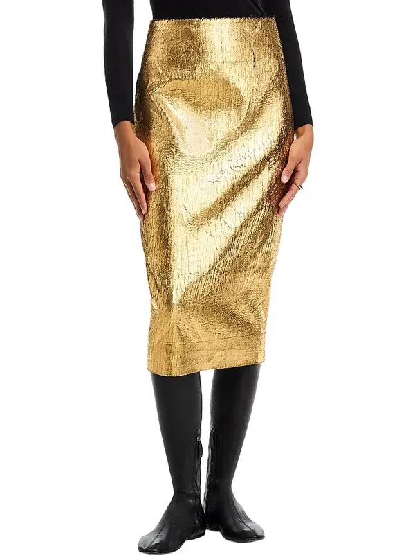 Co Slip Skirt - Gold