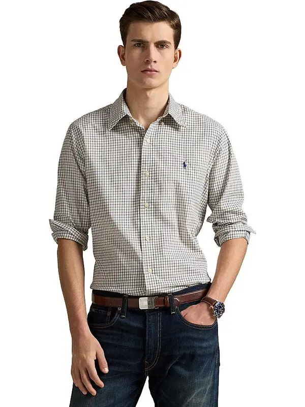 Polo Ralph Lauren Classic Fit Plaid Twill Shirt - Multi