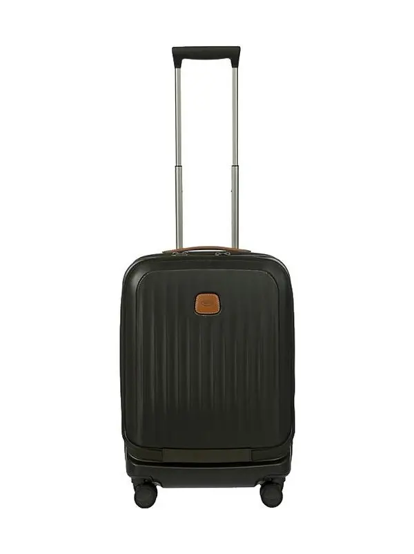 Bric'S Taormina 21-inch Expandable Pocket Spinner Suitcase - Olive