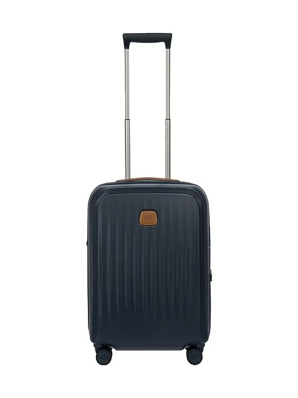 Bric'S Taormina 21-inch Expandable Spinner Suitcase - Blue