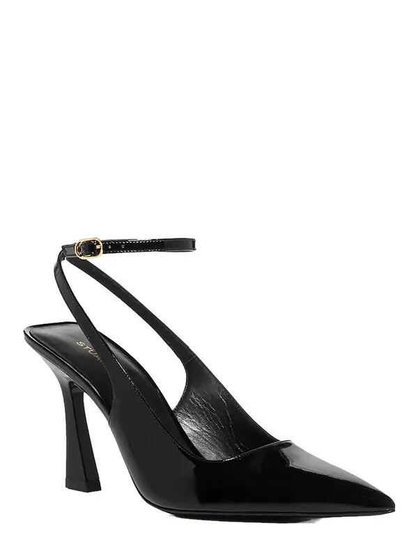 STUART WEITZMAN Vinnie 85 Strap Pumps - Black