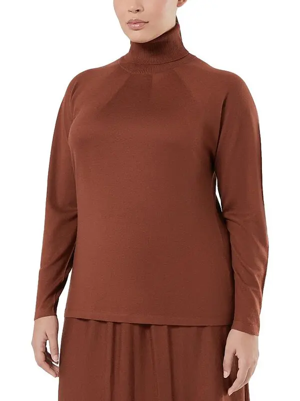 Marina Rinaldi Fatima Wool & Cashmere Sweater - Camel