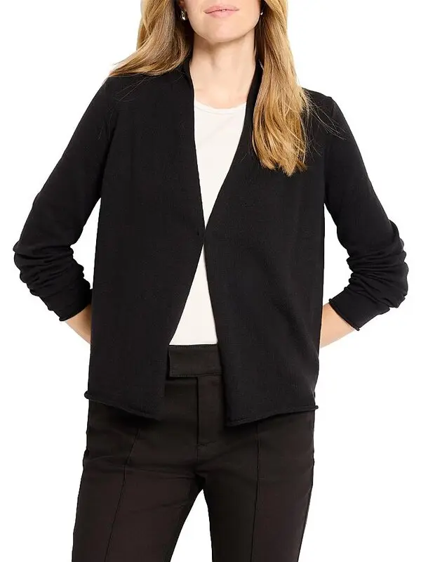 NIC+ZOE Hooked Up Cardigan - Black Onyx