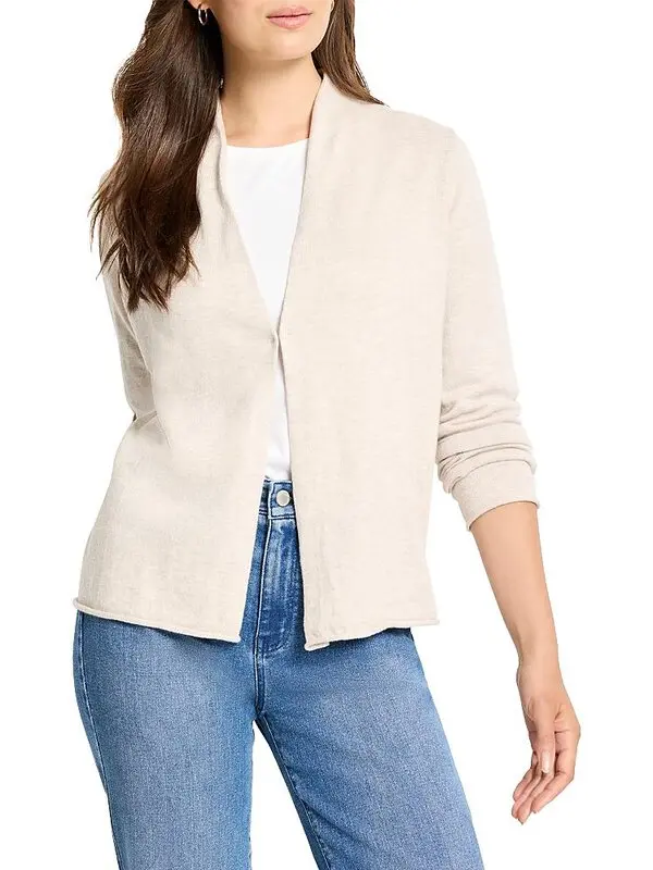 NIC+ZOE Hooked Up Cardigan - Sugar Cookie